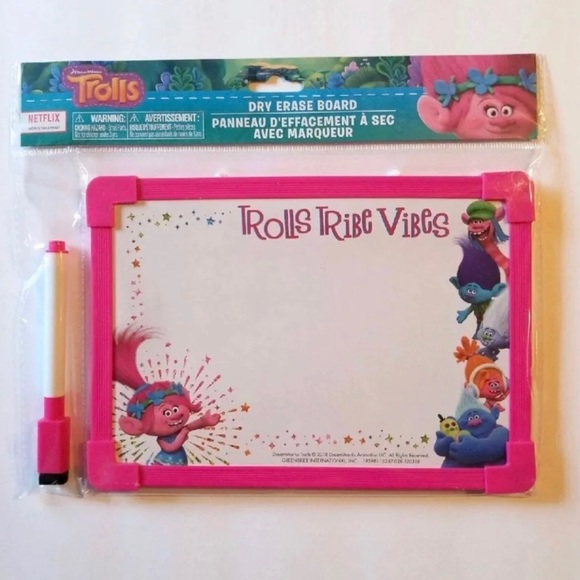 Dreamworks | Toys | Trolls Dry Erase Board Marker Set | Poshmark